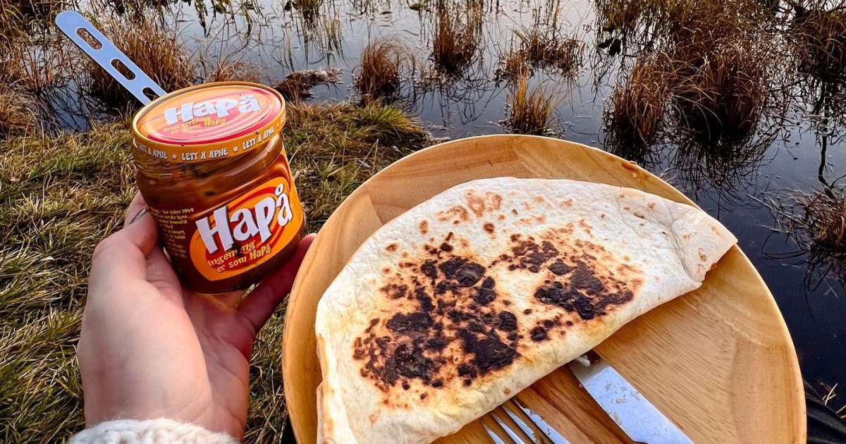 Quesadillas med banan og HaPå - Kavli